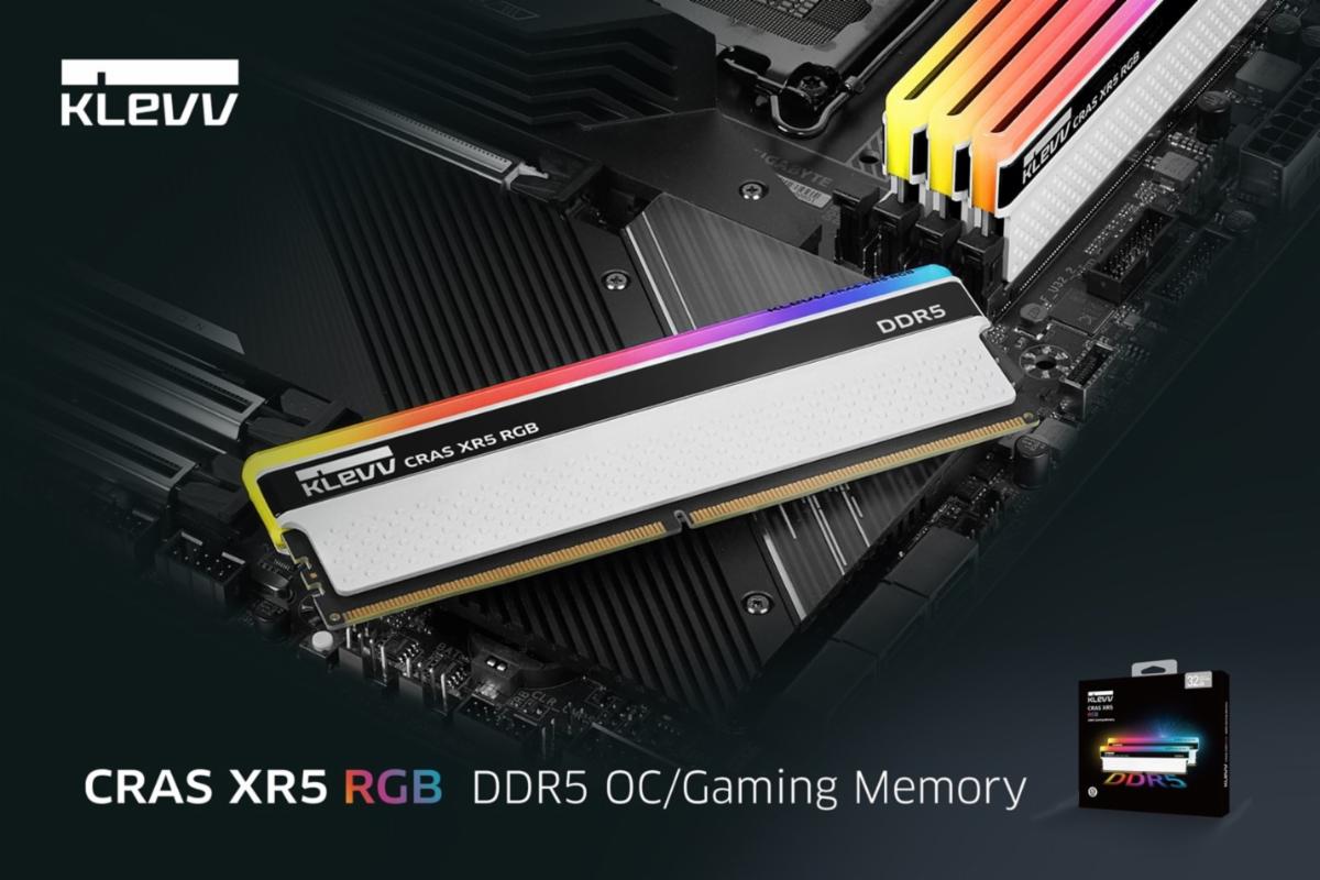 KLEVV Unveils CRAS XR5 RGB DDR5 Gaming Memory - African Newspage ...