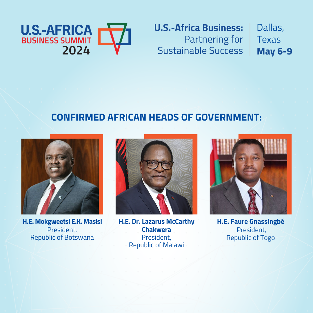 Press Release: 2024 U.S.-Africa Business Summit: Partnering for ...